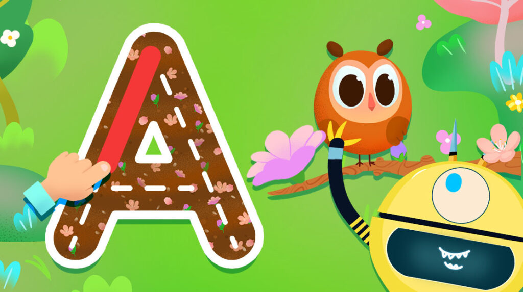 Alphabet Tracing & Phonics Game | Letters A–D for Toddlers