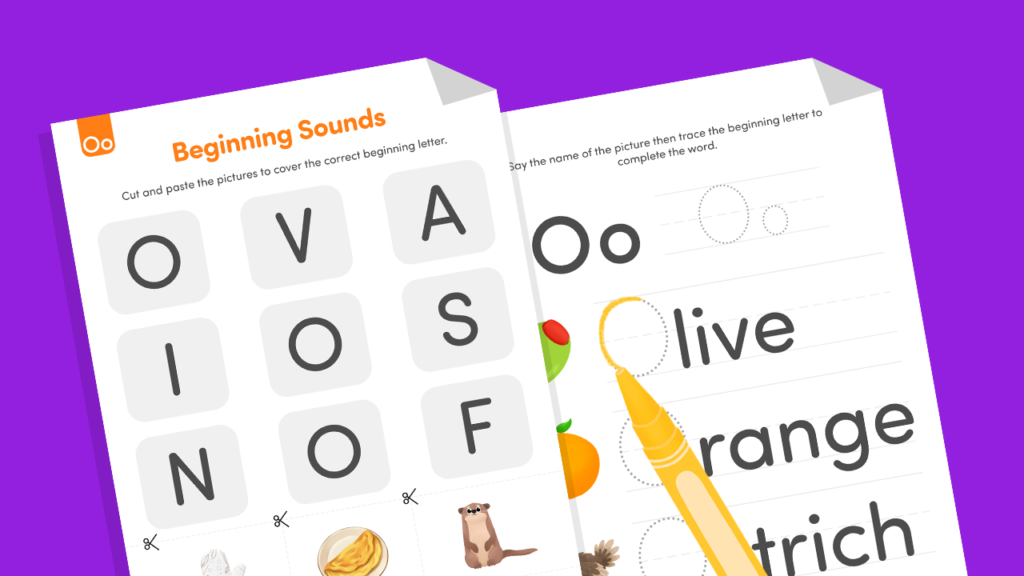 Beginning Sounds Letter L Worksheet | Early Literacy