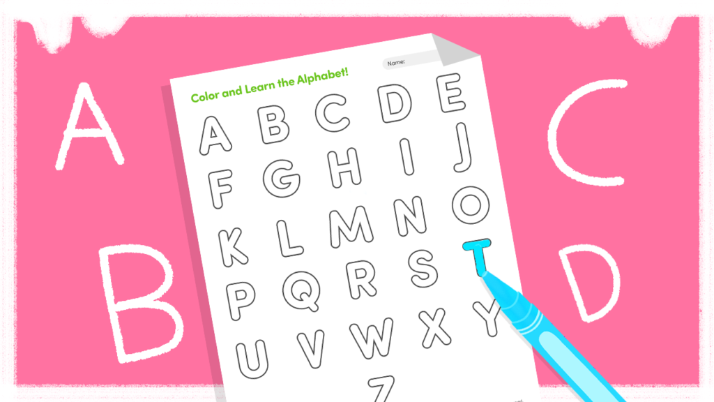 Alphabet Coloring Pages A–Z | Free Printable Letter Coloring