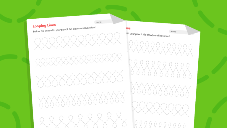 Color Inside the Lines | Free Printable Worksheets for Kids
