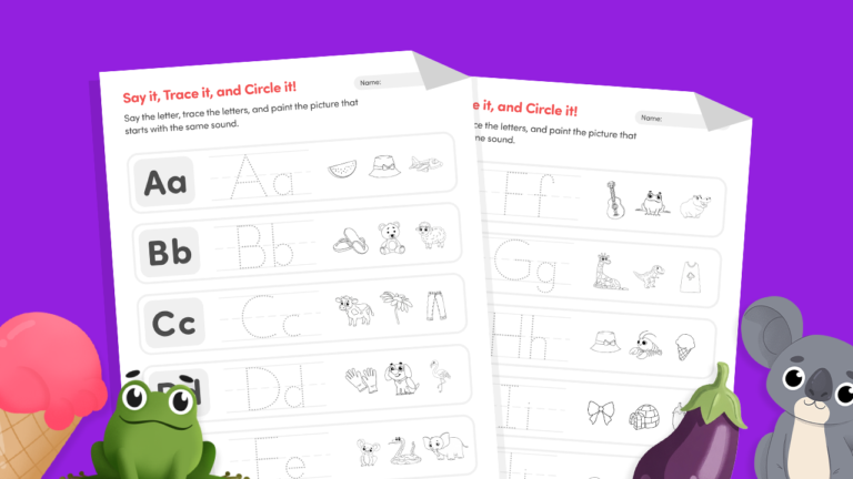 Odd One Out Worksheet for Kids – Free Printable PDF